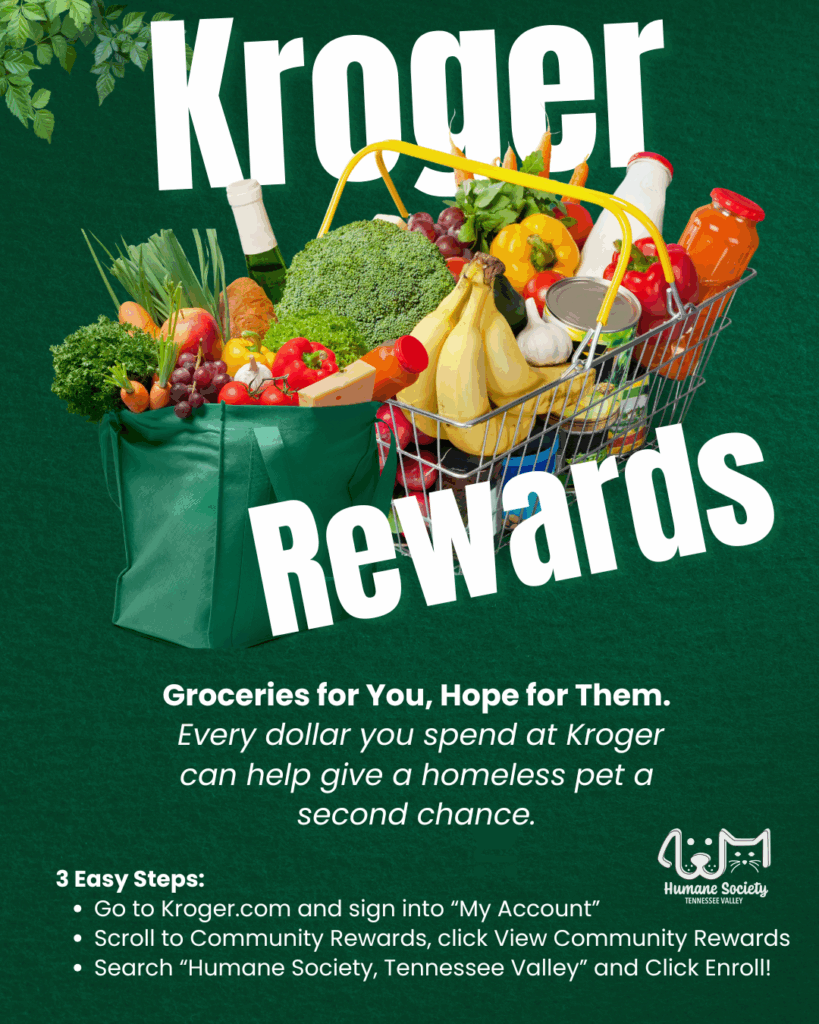 Groceries For You, Hope For Them. – Humane Society of Tennessee Valley